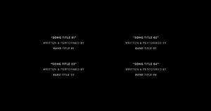 Free 4K End Credit Template Download - For Feature Films, Shorts, and ...